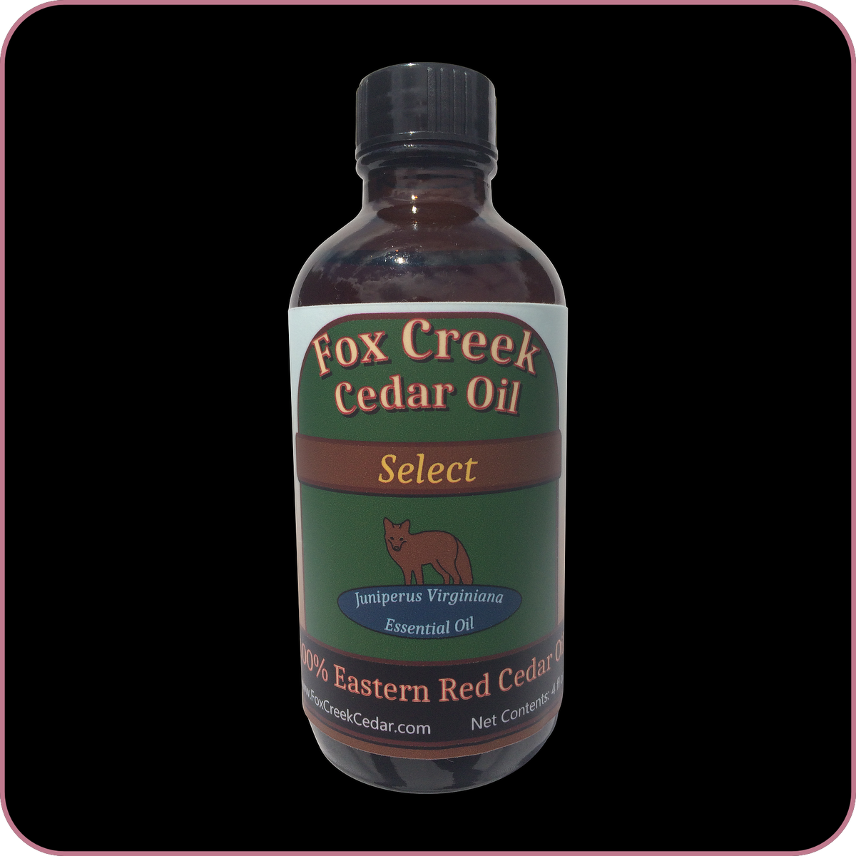 4oz Cedar Oil Bottle - Essential Eastern Red Cedar Wood (Juniperus Vir ...